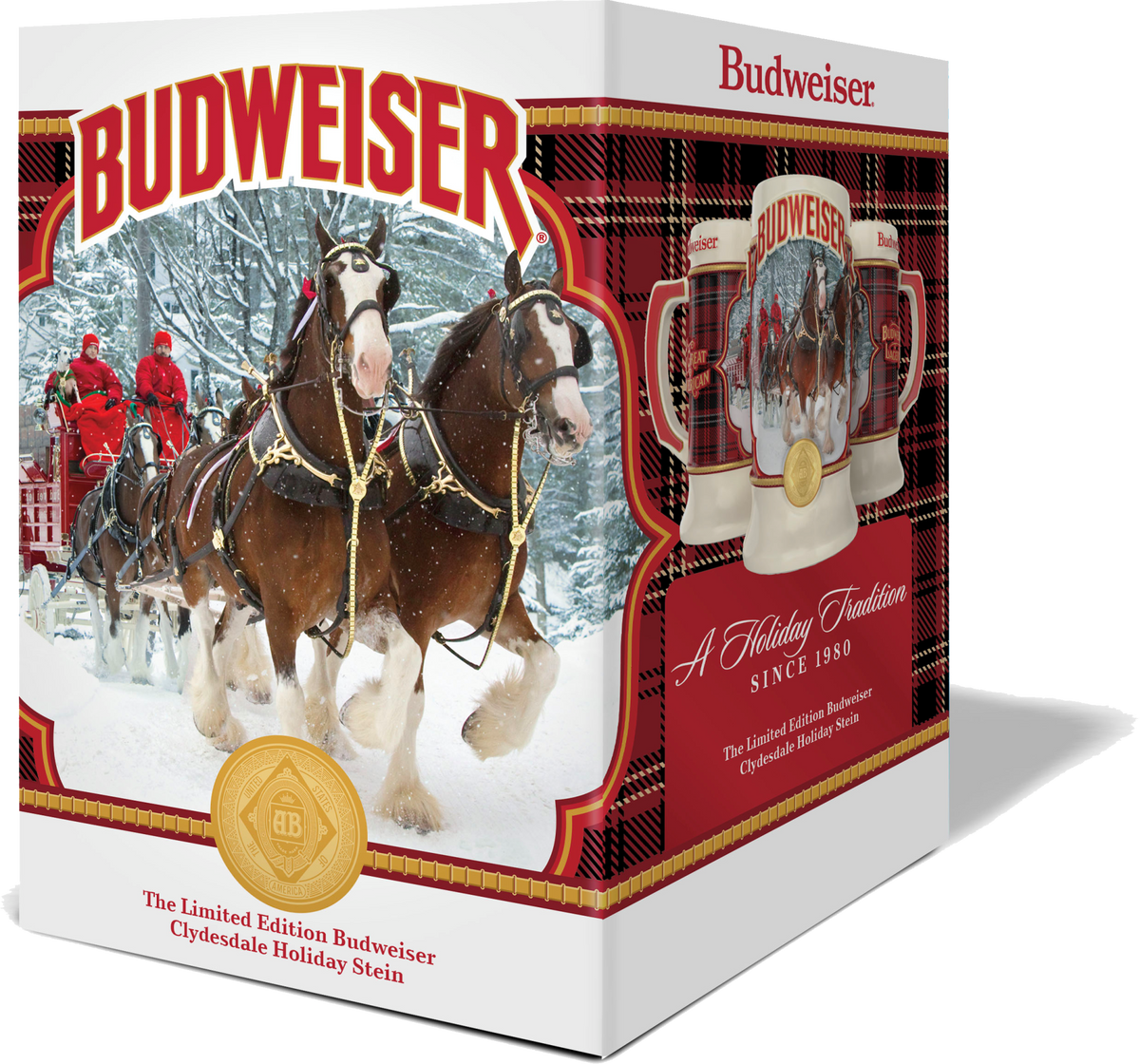 2021 Budweiser Holiday Stein – EP Bud Store