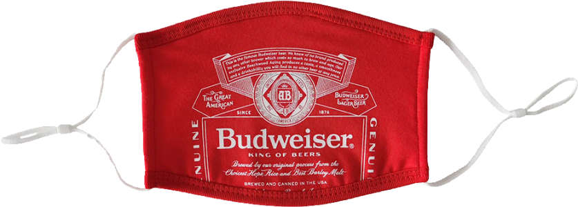 Budweiser Face Mask – EP Bud Store